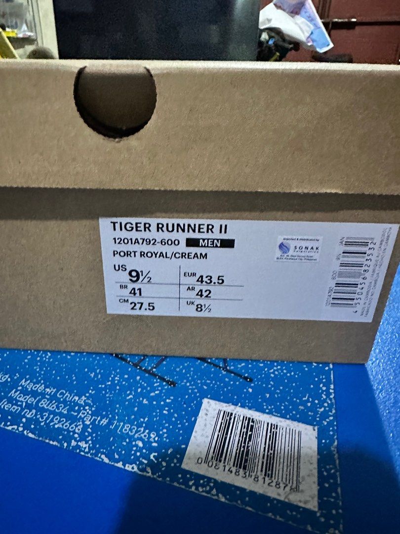 original asics shoe box on Carousell