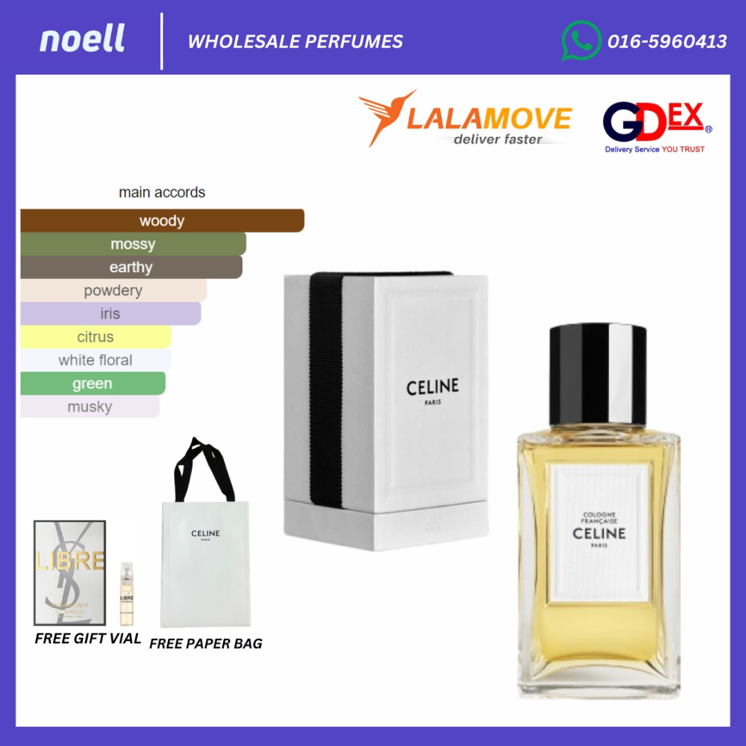 [ORIGINAL] AUTHENTIC READY STOCK CELINE-COLOGNE FRANCAISE EDP 100ML ...