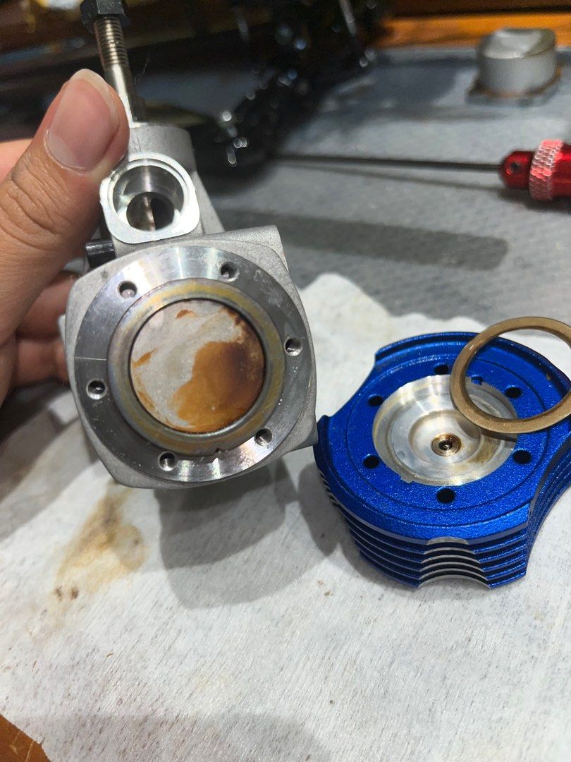 Os Max 50Sx-H nitro engine with muffler for nitro rc helicopter rc heli ...