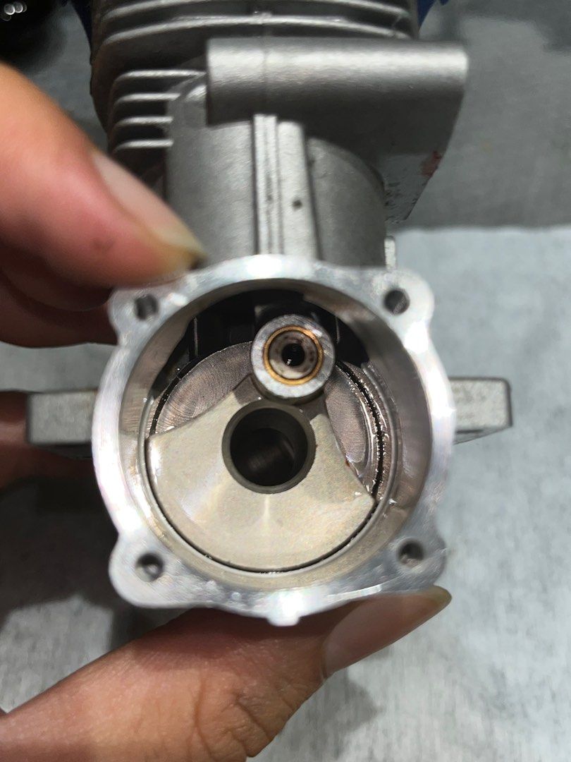 Os Max 50Sx-H nitro engine with muffler for nitro rc helicopter rc heli ...