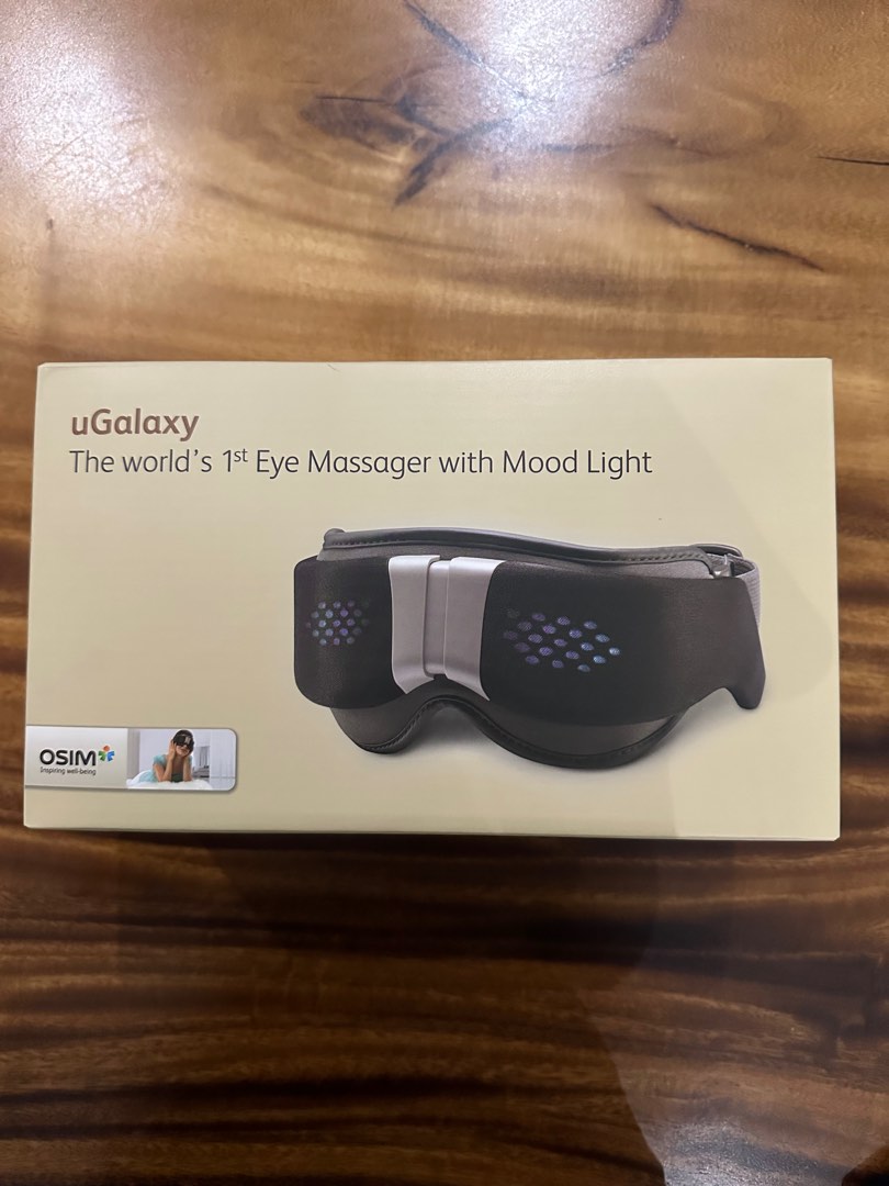 OSIM uGalaxy Eye Massager, Health & Nutrition, Massage Devices on Carousell