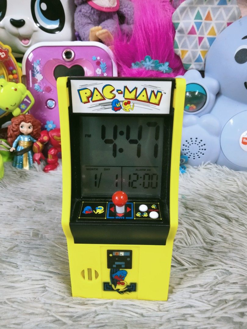 PaCMAN Arcade Alarm Led Clock, Hobbies & Toys, Toys & Games on Carousell