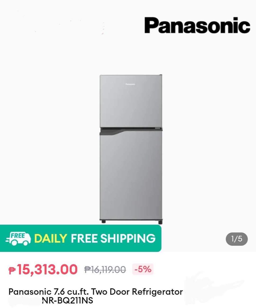 Panasonic Ref, TV & Home Appliances, Kitchen Appliances, Refrigerators ...