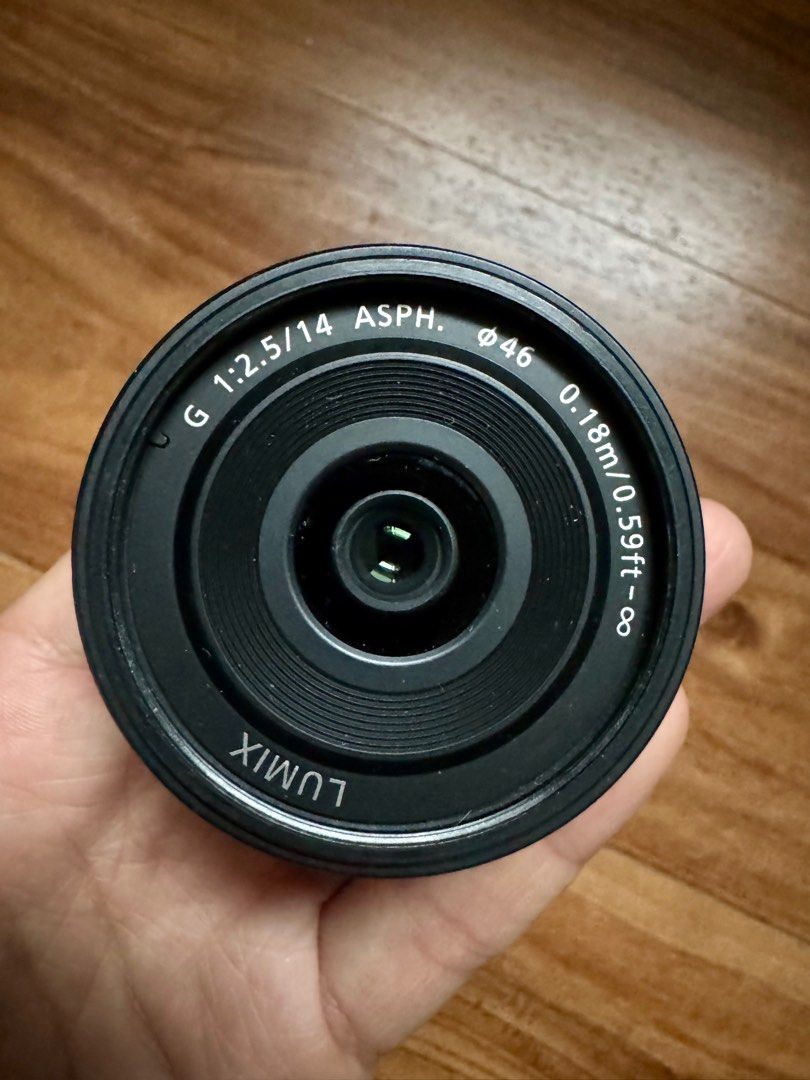 Panasonic Wide Angle Pancake Lens Lumix G 14mm, Photography, Lens ...
