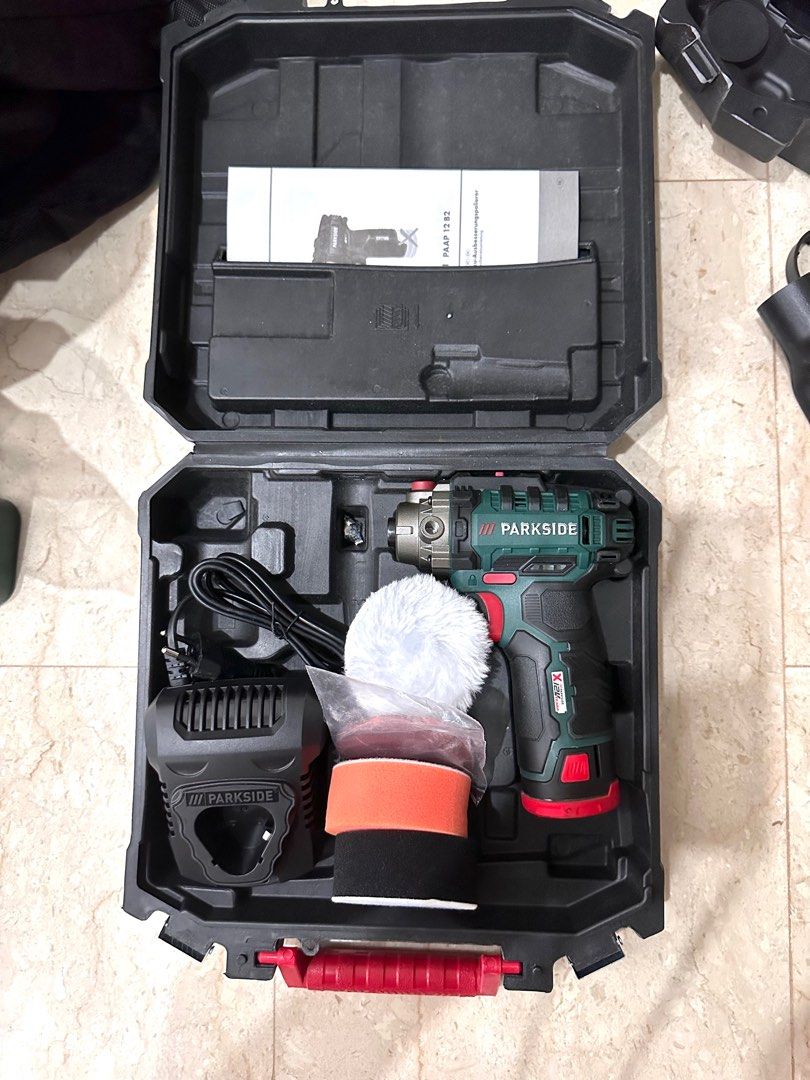 Parkside polisher (battery and charger included), Furniture & Home ...