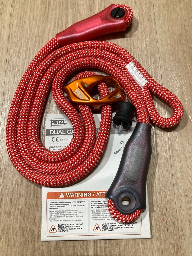 Petzl dual canyon guide - adjustable double lanyard, Sports Equipment ...