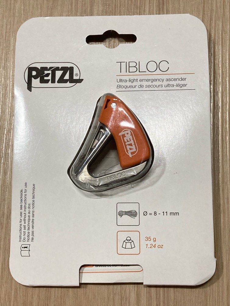 Petzl tibloc emergency ascender, Sports Equipment, Other Sports ...