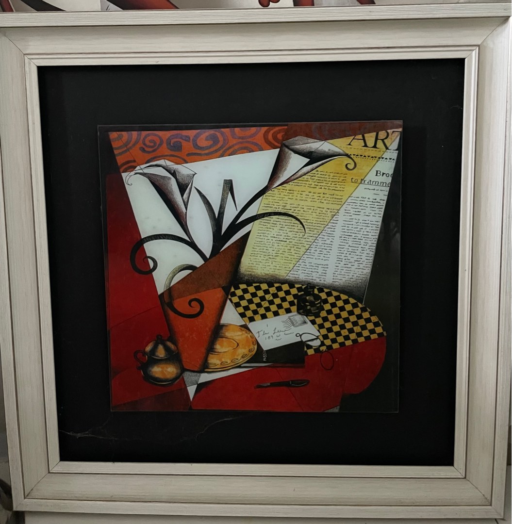 Phoenix Art Lithograph Poster Augustine Noon Lilies I 1998, Hobbies ...