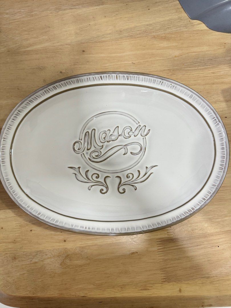 Pinggan kaca / glass plate, Furniture & Home Living, Kitchenware ...