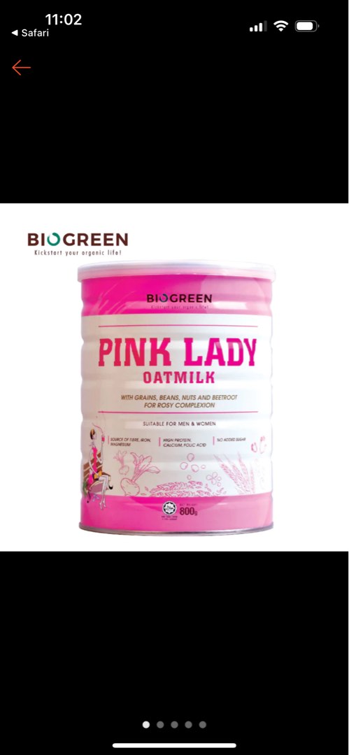 Pink lady oat milk, Food & Drinks, Beverages on Carousell