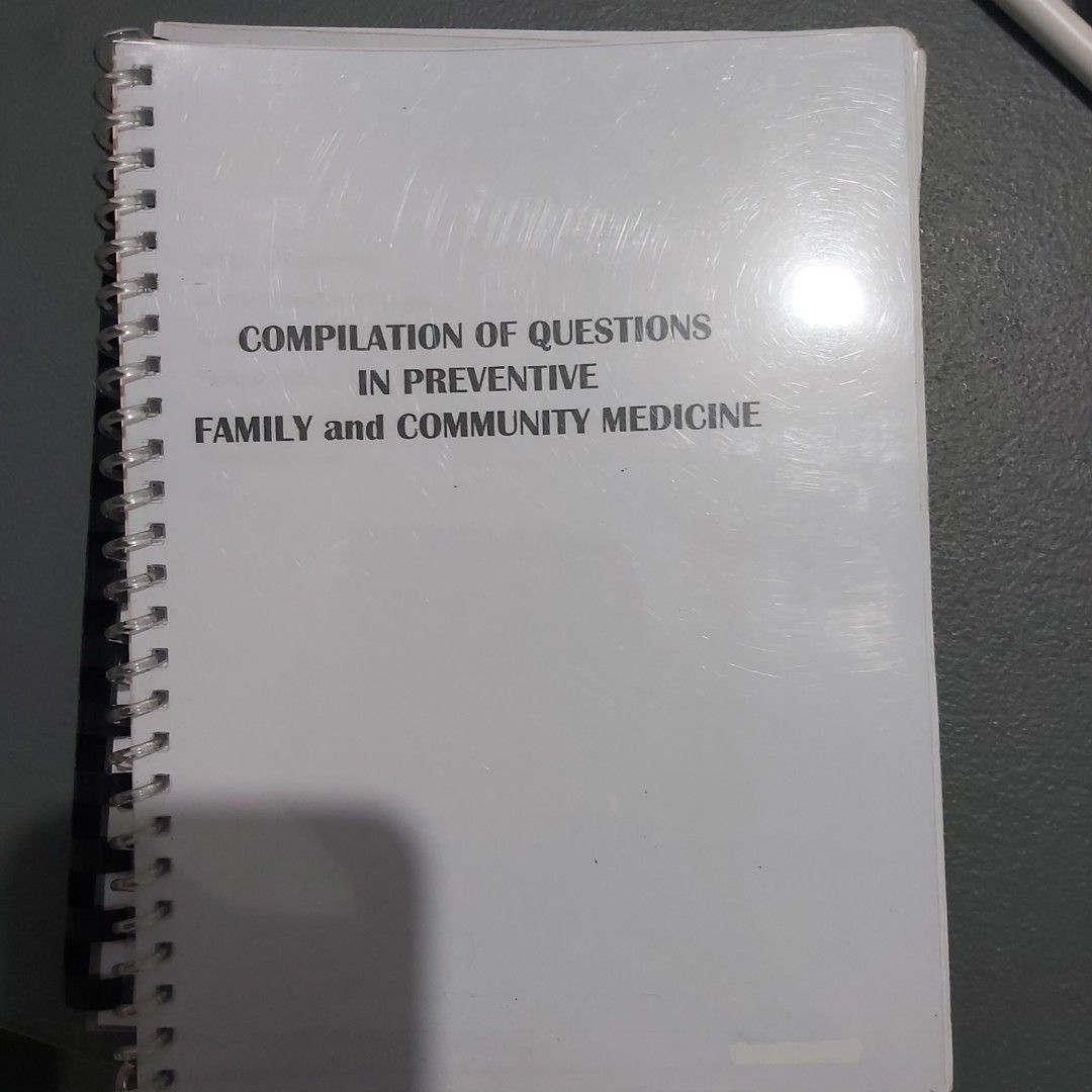 PLE Prev Med and Leg Med Compiled Questions, Hobbies & Toys, Books ...