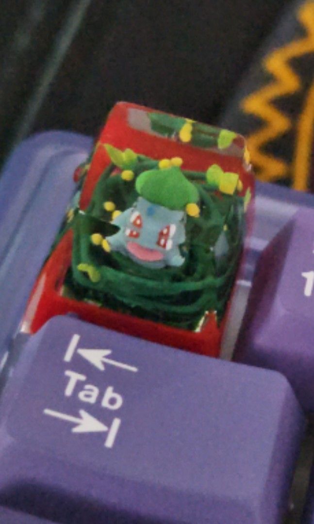 Pokemon Bulbasaur Key Cap, Computers & Tech, Parts & Accessories, Other ...