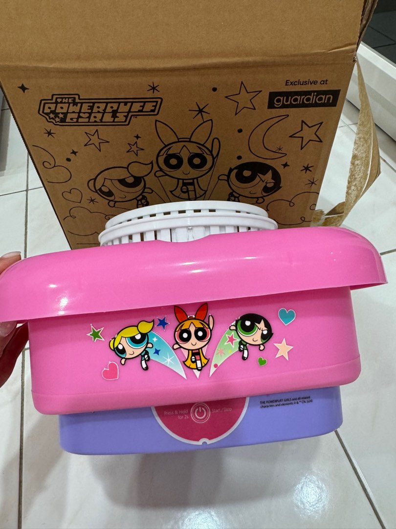 Powerpuff Girls Mini Foldable Washing Machine 4.5L (Pink), Furniture ...