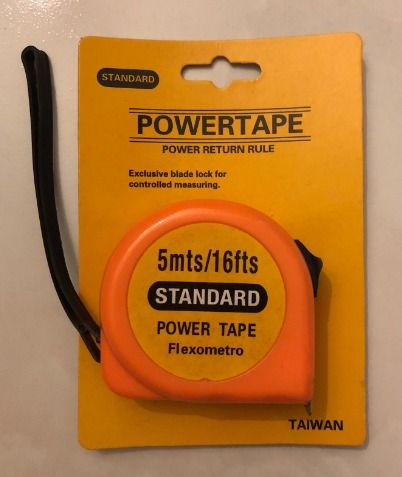 POWERTAPE - POWER RETURN RULE 5 MTS from Taiwan, Furniture & Home ...