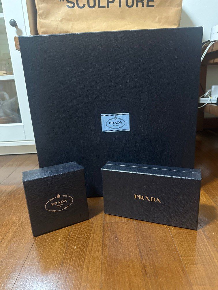 Prada Boxes, Luxury, Accessories on Carousell