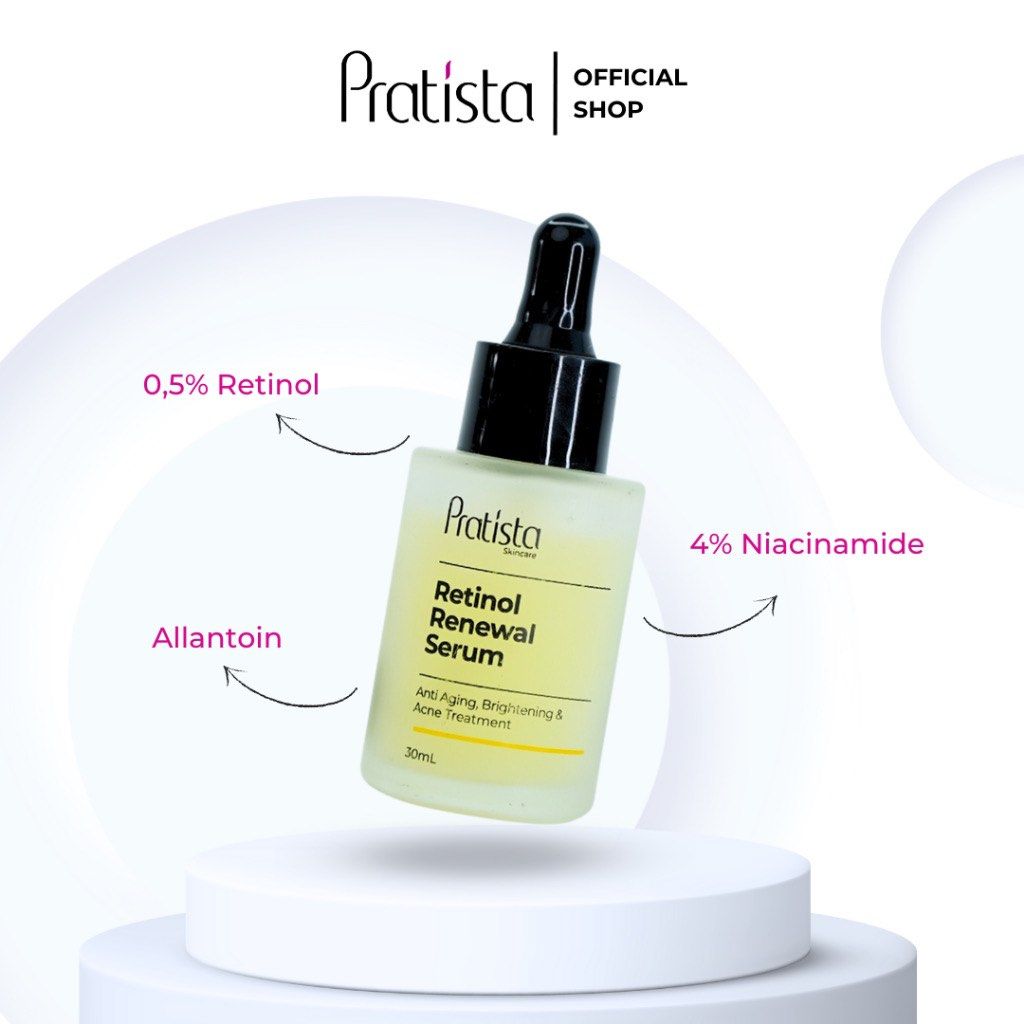Pratista Retinol Renewal Serum, Beauty & Personal Care, Face, Face Care ...