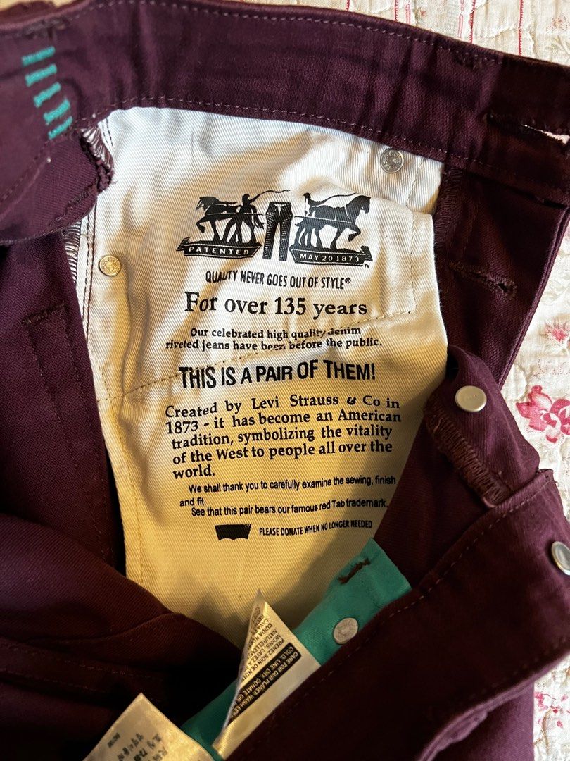 [PRE LOVED] Levis 511 pants, Men's Fashion, Bottoms, Jeans on Carousell