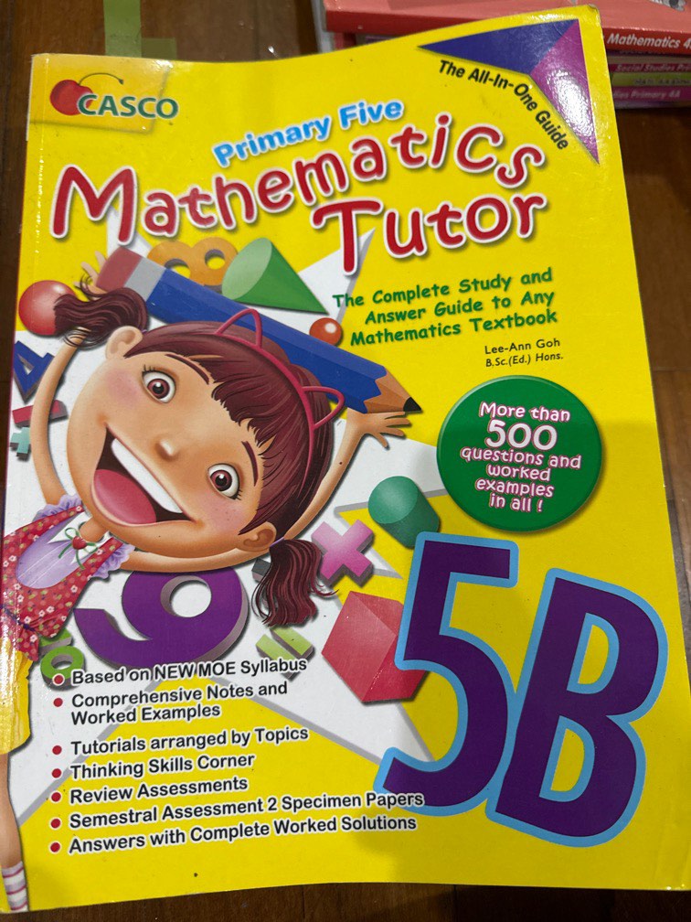 Primary 5 Mathematics Tutor 5B, Hobbies & Toys, Books & Magazines ...