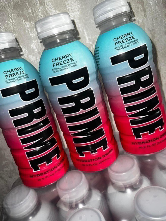 PRIME HYDRATION - CHERRY FREEZE / LEMONADE / META MOON / GLOWBERRY ...
