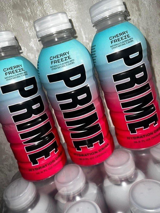 PRIME HYDRATION - CHERRY FREEZE / LEMONADE / META MOON / GLOWBERRY ...