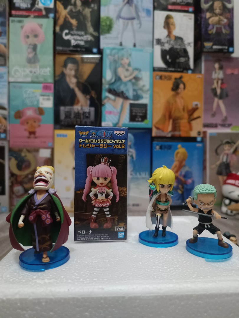 (PRIO Take all) WCF Zoro Kid, Wano Killer, Perona, and Marguerite - One ...