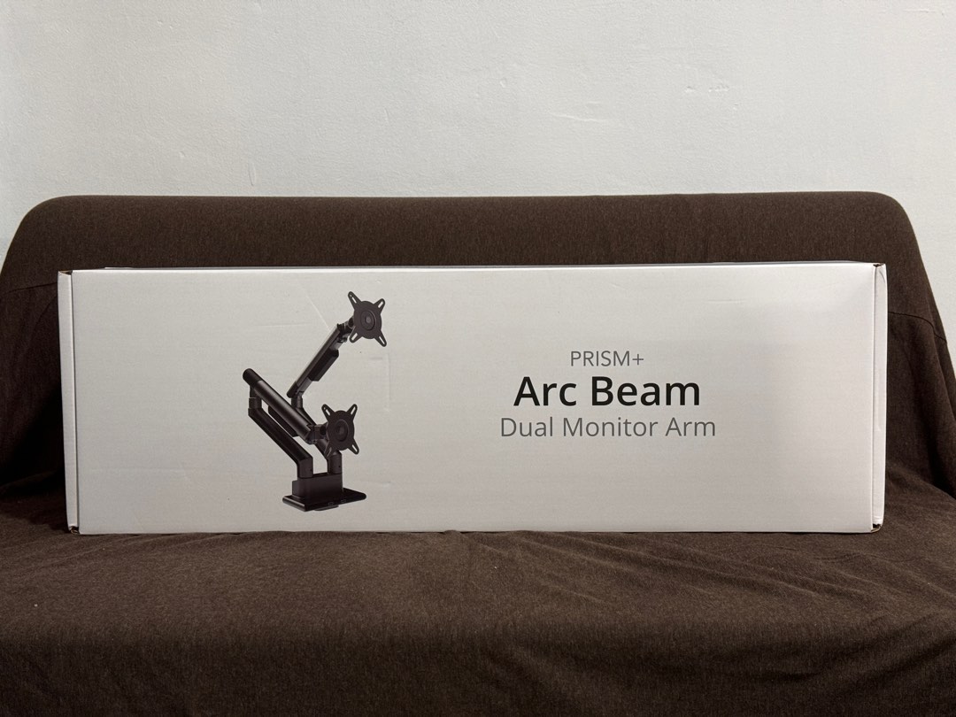 Prism Arc Beam Dual Monitor Arm, Computers & Tech, Parts & Accessories ...