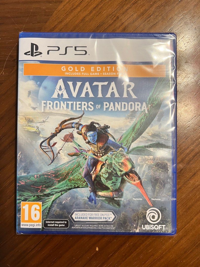 PS5 Avatar Frontiers of Pandora Gold Edition, Video Gaming, Video Games ...