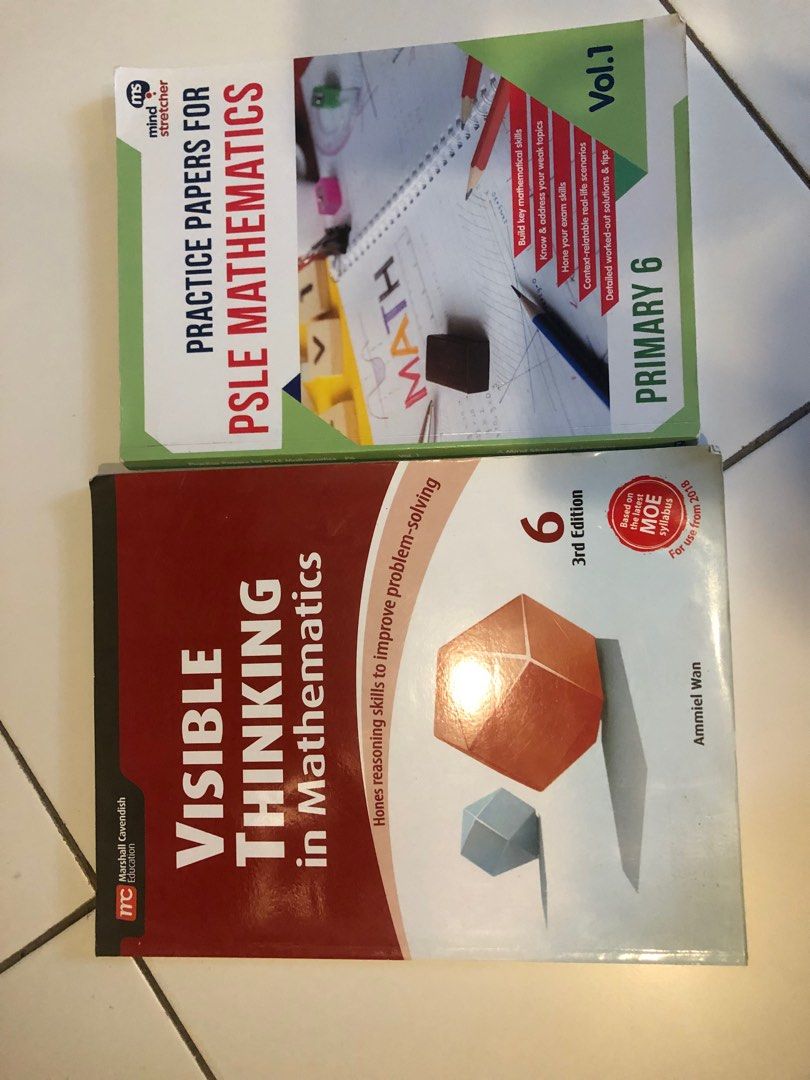 AL4 PSLE essential assessment books (AL1 English, Chinese, math ...