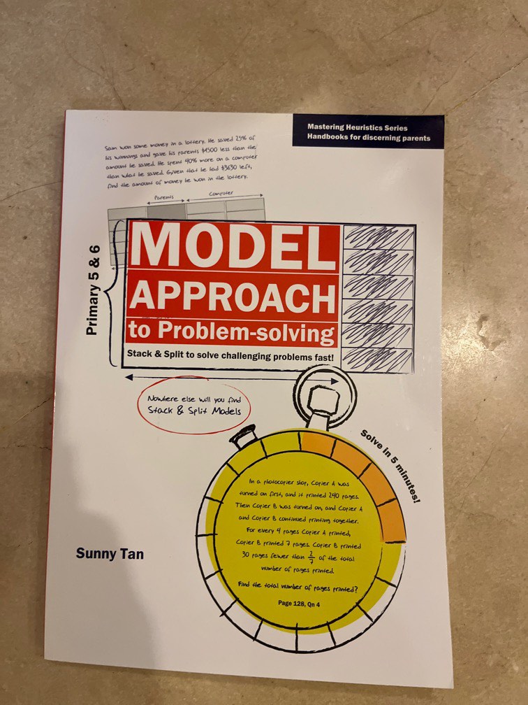 PSLE Math Practice Books, Hobbies & Toys, Books & Magazines, Assessment ...