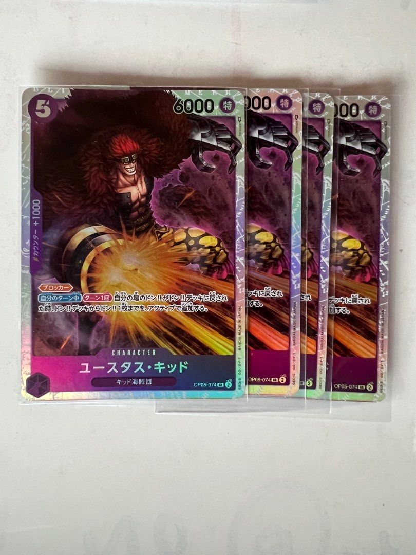 Purple One Piece TCG, Hobbies & Toys, Toys & Games on Carousell