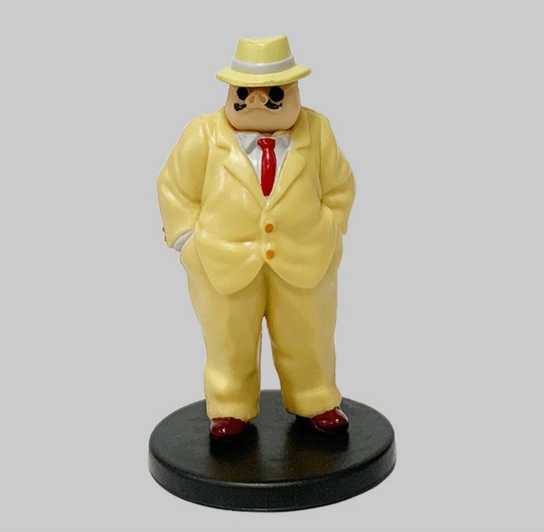 Rare Studio Ghibli Porco Rosso Crimson Pig Pilot PVC Action Figures ...