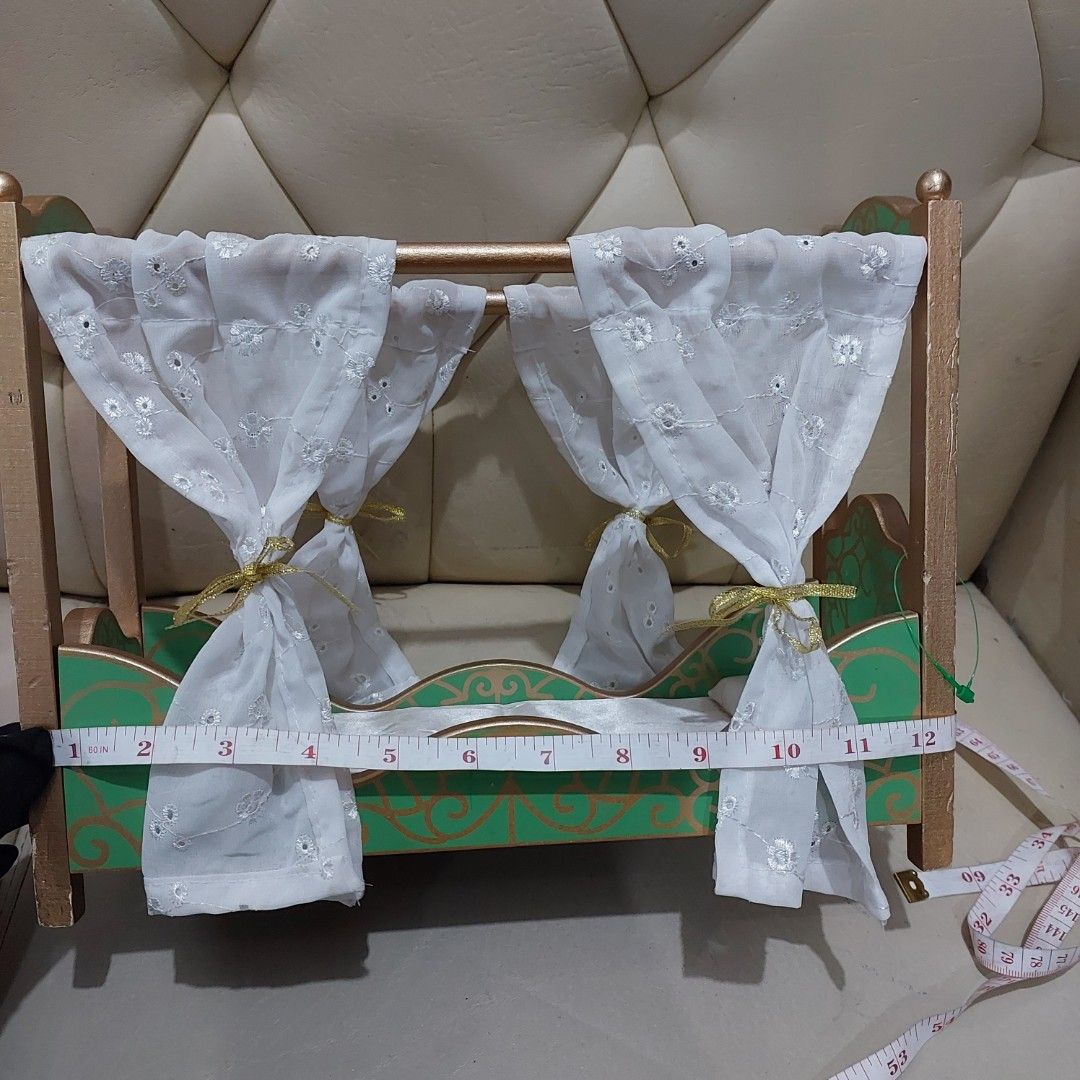 RareVintage Barbie wooden bed, Hobbies & Toys, Toys & Games on Carousell