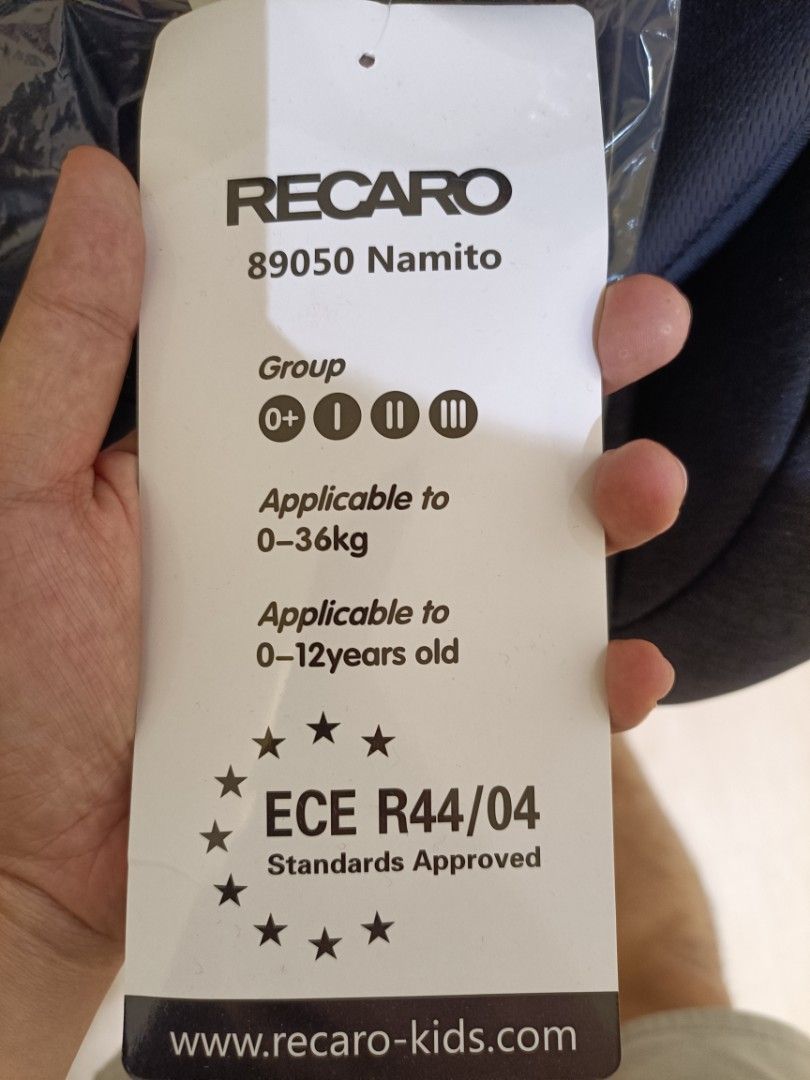 Recaro Baby Car Seat Namito, Babies & Kids, Going Out, Car Seats on ...