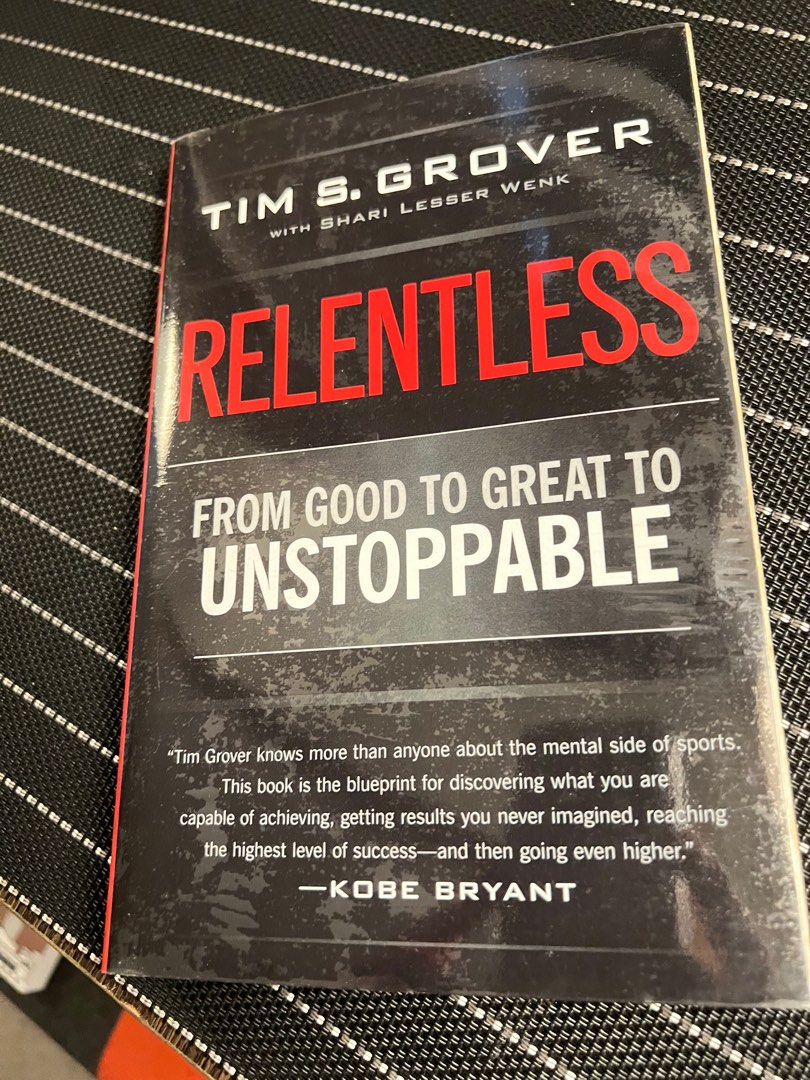 Relentless- Tim S Grover, Hobbies & Toys, Books & Magazines, Textbooks ...