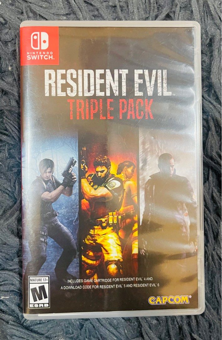Resident Evil Triple Pack, Video Gaming, Video Games, Nintendo on Carousell