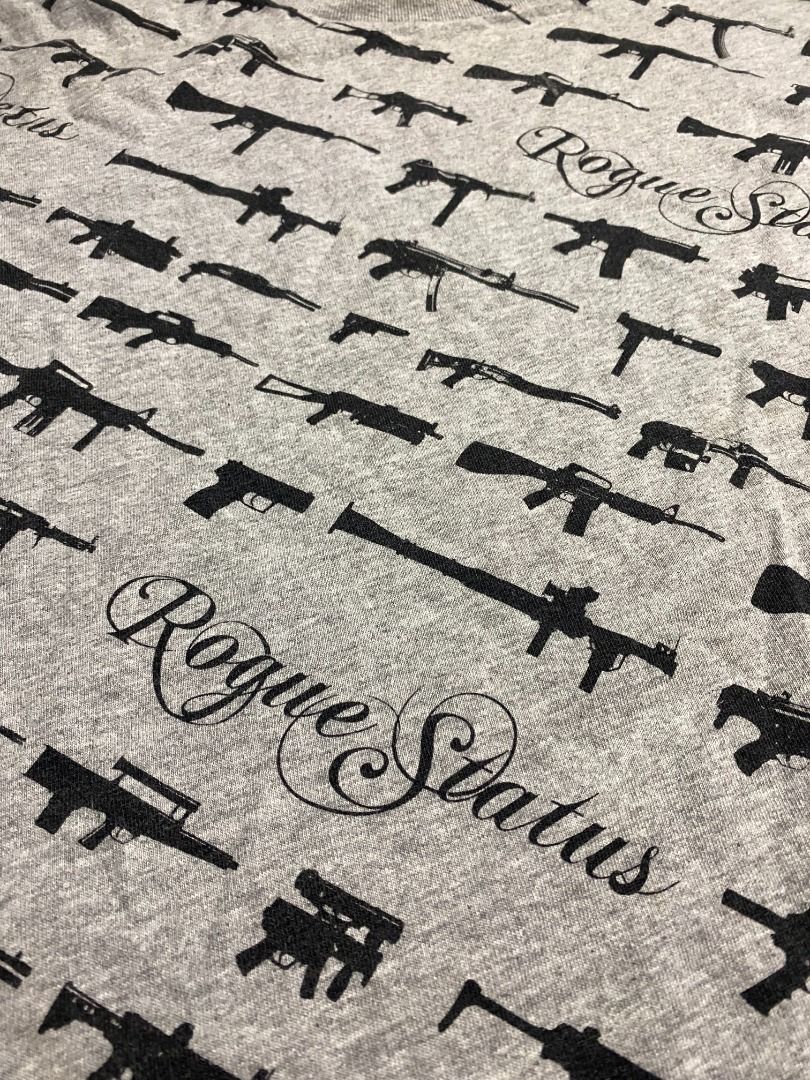 Rogue Status x Rob Dyrdek (Skateboarder) AOP Rifle Shirt, Men's Fashion, Tops & Sets, Tshirts ...