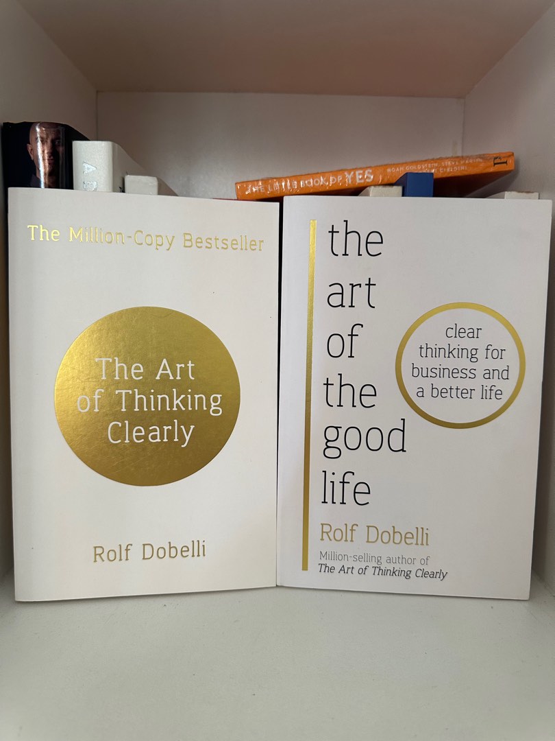 Rolf Dobelli Books - Sold As Set, Hobbies & Toys, Books & Magazines, Fiction & Non-Fiction on ...