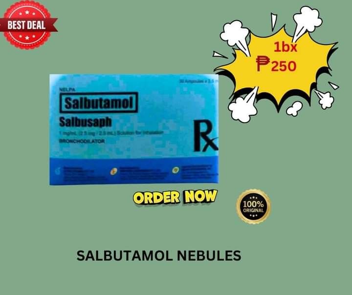 Salbutamol nebules, Health & Nutrition, Medical Supplies & Tools on ...
