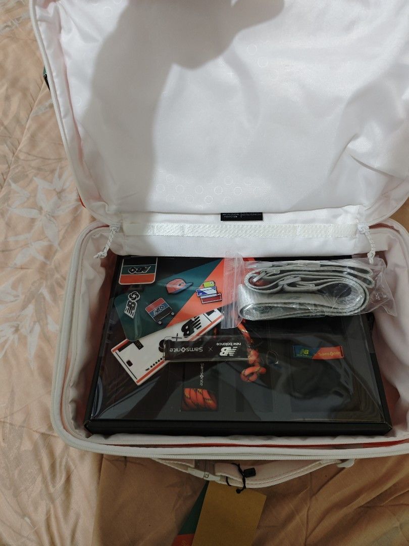 Samsonite X New Balance Shoe Box Crossbody Bag, Luxury, Bags & Wallets ...