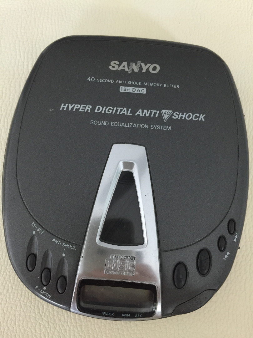 Sanyo Portable CD Player with Anti Shock., Audio, Portable Music ...