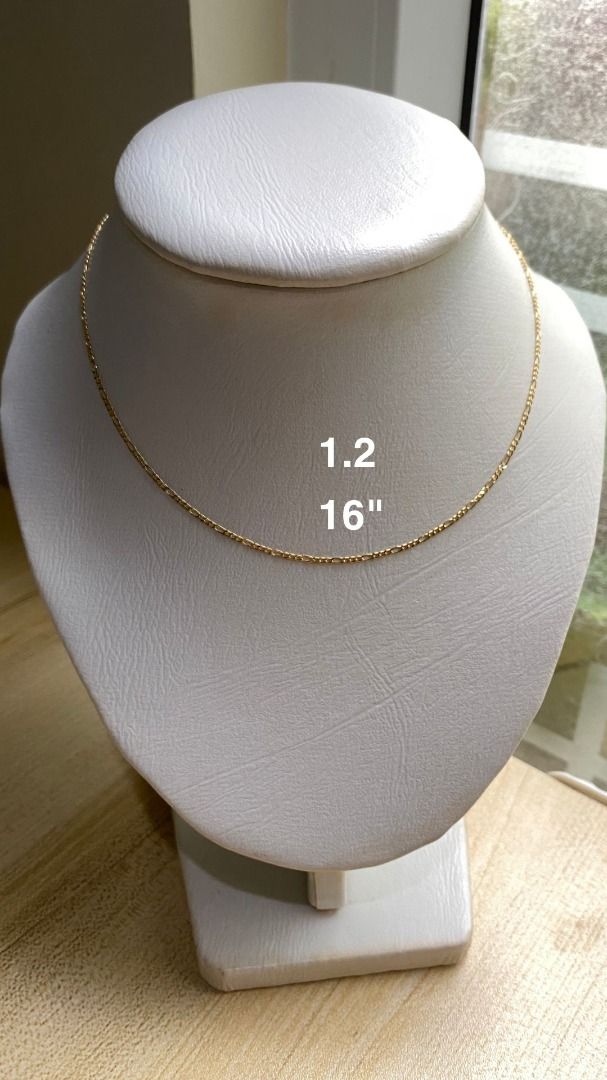 Saudi 18k Gold Chain for men and women, Women's Fashion, Jewelry ...