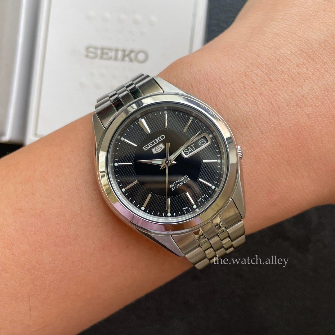 Seiko 5 - SNKL23 / SNKL23K1 Black - Dress Watch, Luxury, Watches on ...