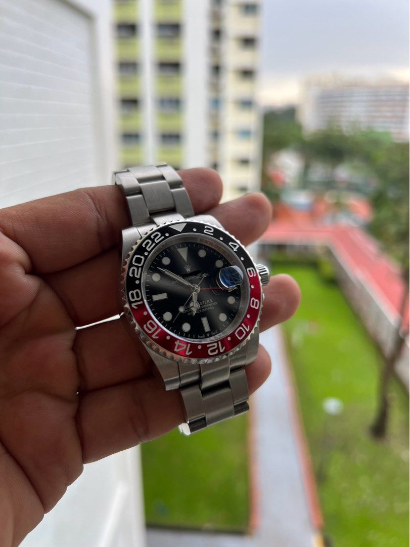 Seiko Mod GMT Master 2 Coke, Men's Fashion, Watches & Accessories ...