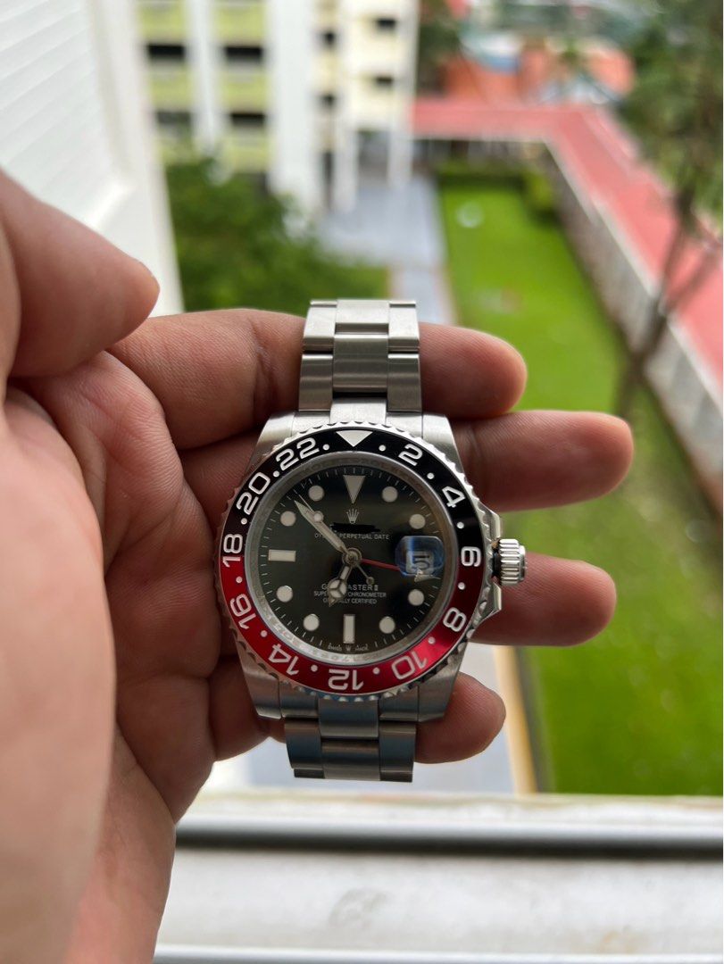 Seiko Mod GMT Master 2 Coke, Men's Fashion, Watches & Accessories ...