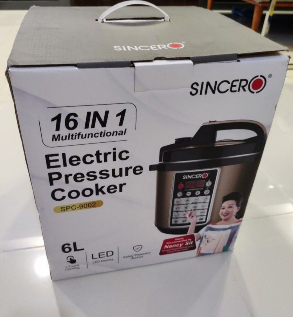 Sincero pressure cooker, TV & Home Appliances, Kitchen Appliances ...