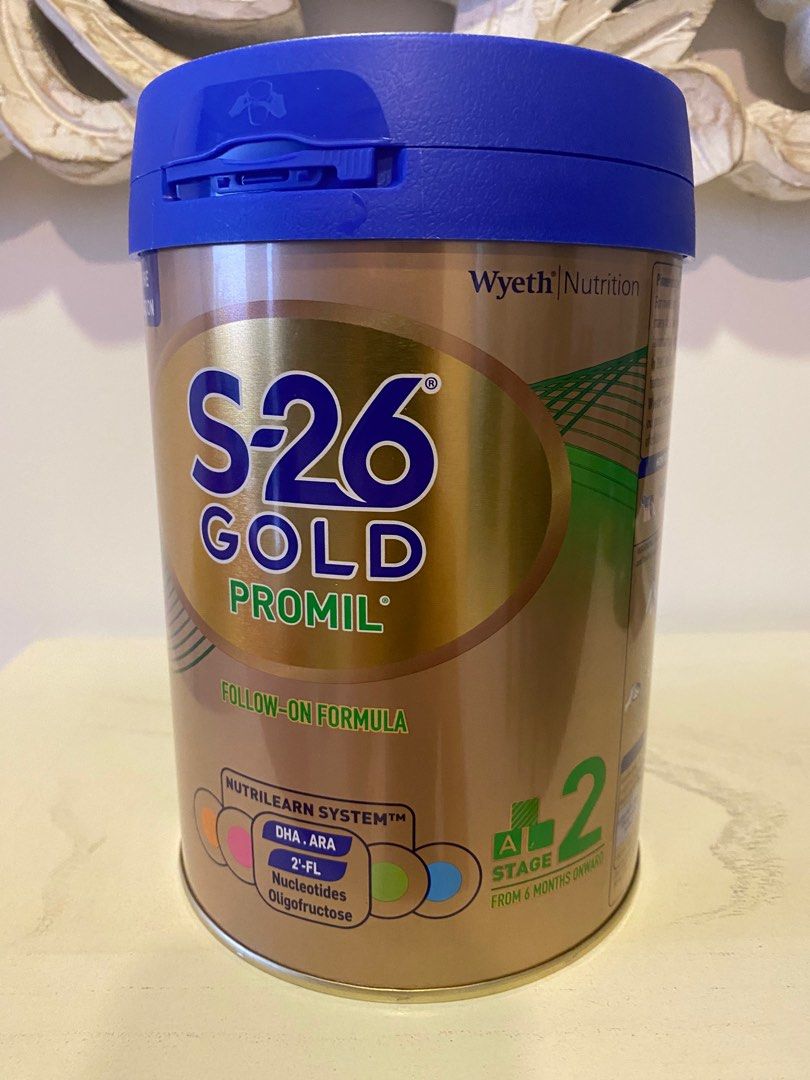 (Singapore Formulation) GOLD PRO S26 Stage 2 Milk Powder, 900g, Babies ...