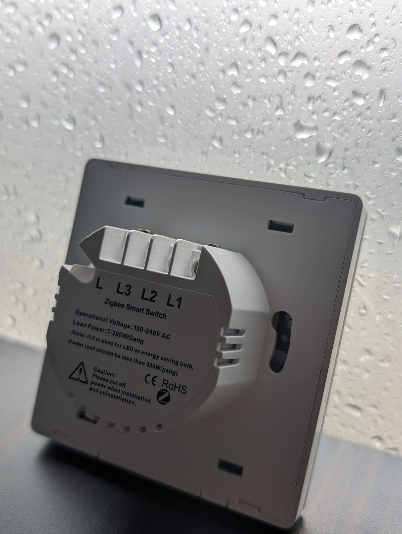 Smartrul Tuya Zigbee 3-gang Light Switch, TV & Home Appliances ...