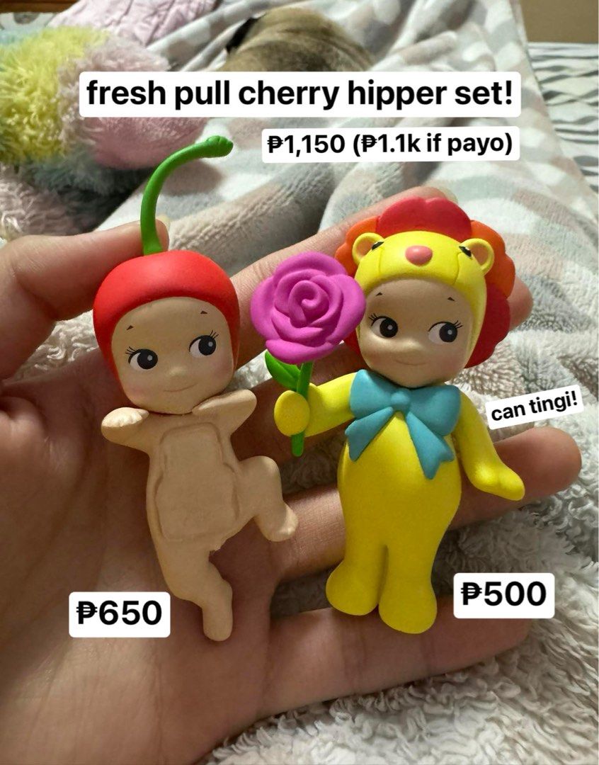 Sonny Angel Cherry Hipper Set, Hobbies & Toys, Toys & Games on Carousell