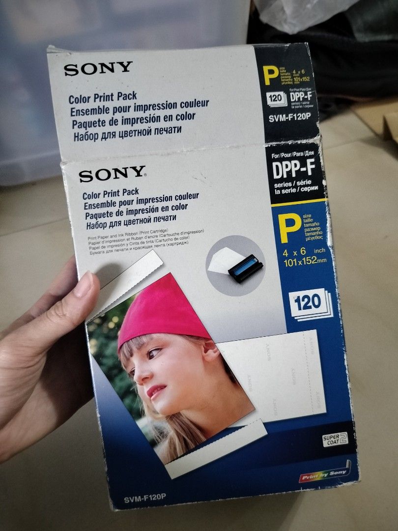 Sony Color Print Pack (DPP-F series), Computers & Tech, Printers ...