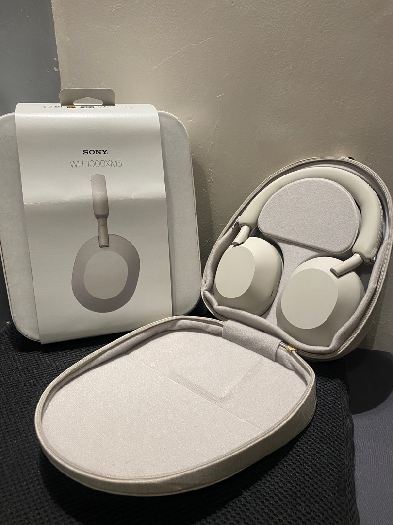 SONY WH-1000XM5 (XM5) Silver Color, Audio, Headphones & Headsets on ...